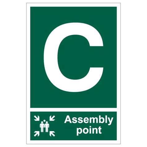 Assembly Point C Sign