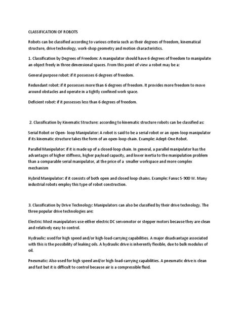 classification of robots pdf cartesian coordinate system space