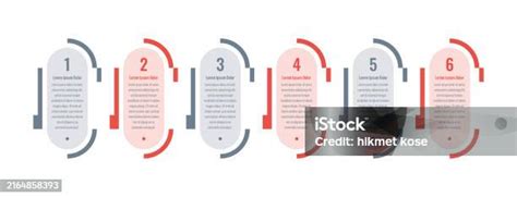 Six Steps 인포그래픽 템플릿 기술 브리핑 템플릿 교육 매거진 인터넷 사업 연간 보고서 정보 템플릿 개념에 대한 스톡 벡터 아트 및 기타 이미지 Istock