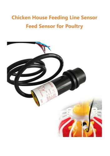 Chicken House Feeding Line Sensor Feed Sensor For Poultry Cangzhou