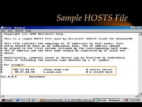 Hostname Resolution
