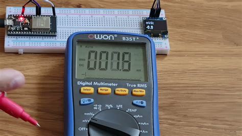 Demonstration Of Esp32 Reading Multimeters Display Over Ble Youtube