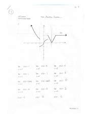 AP Calculus Pdf P AP Calculus Limits Using Graphs Name Amf R V Lim F X Lim F X