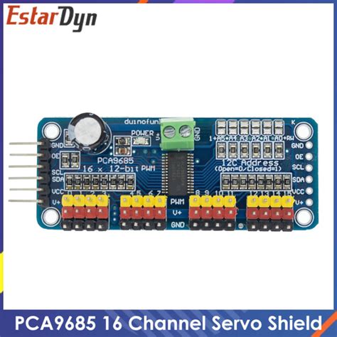 PCA PW Channel Bit PWM Servo Shield Driver I C Interface PCA Module For Raspberry