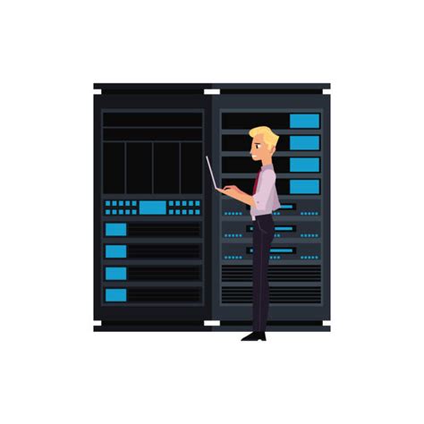 Mainframe Computer Cartoon Illustrations Royalty Free Vector Graphics And Clip Art Istock