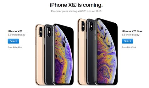 Harga Iphone Xs Xs Max Xr Di Malaysia Budak Bandung Laici