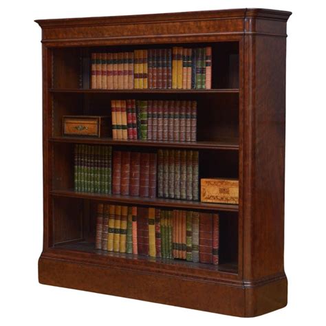 Large Open Bookcase In Mahogany From The 19th Century For Sale At 1stdibs
