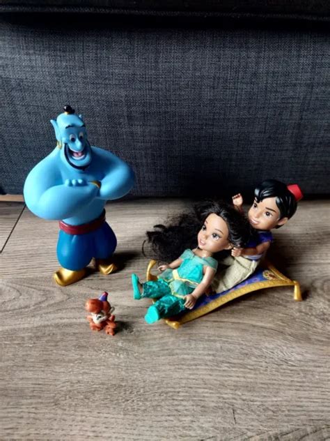 Disney Princess Jasmine And Aladdin Doll Petite Storytelling Dolls Genie