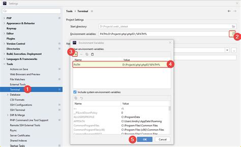 How To Add Local Node And Npm Binary To Path Only In Phpstorm Ides Support Intellij Platform