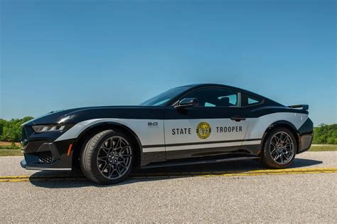 2024 Ford Mustang Police Car Fleet Power Meets Duty