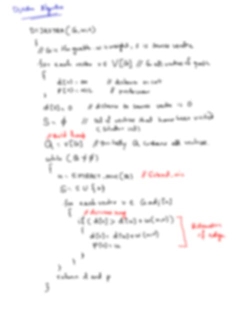 SOLUTION Lecture Dijkstra S Algorithm And Analysis Studypool