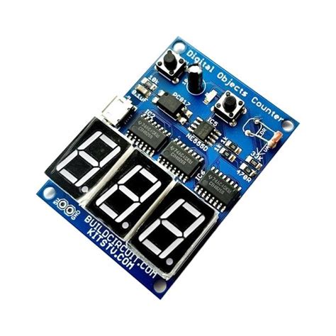 Diy Digital Object Counter Kit Accurate And Easy To Build Solution For