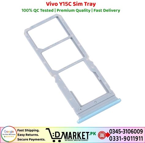 Vivo Y C Sim Tray Original Exclusive