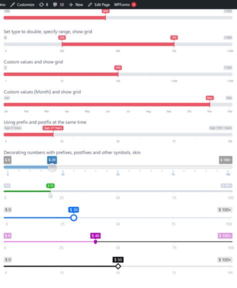 Range Slider For Elementor Forms Wordpress Plugin