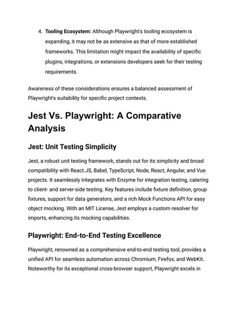 Playwright Vs Jest A Comprehensive Guide To Choosing The Right