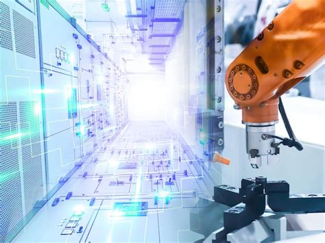 Premium Photo Industry The Concept Of Robots Working Instead Of Humans