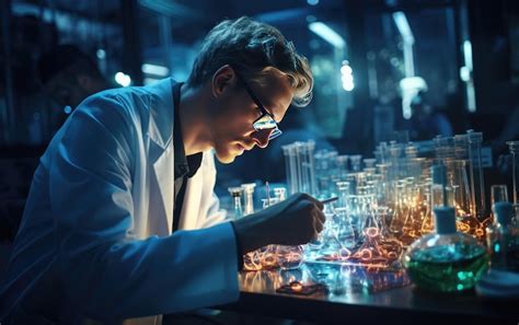 Premium Ai Image Scientific Excellence Research Experiment And