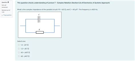 Solved This Question Checks Understanding Of Lecture 7