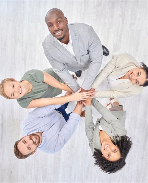 Premium Photo Teamwork Overhead And Business People In Diversity