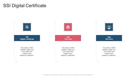 SSI Digital Certificate In Powerpoint And Google Slides Cpb PPT Presentation