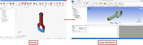 How To View A Model Setup Created In Simlab Into Ansys Workbench