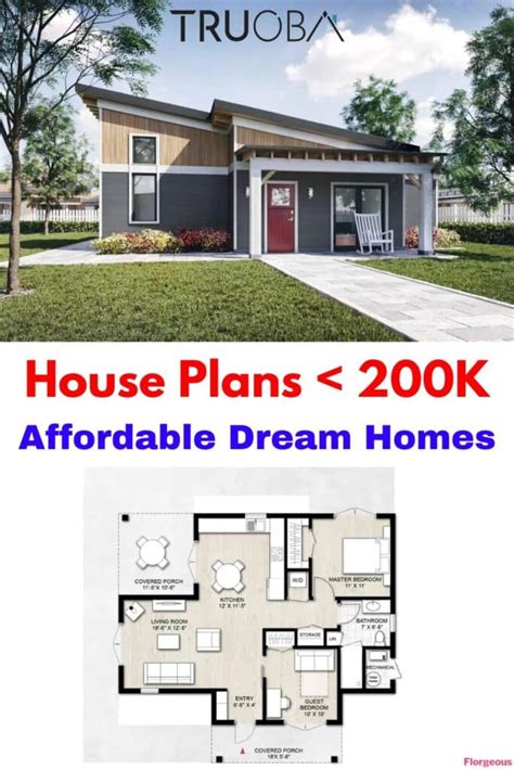 Top 15 Affordable Dream Homes Top House Plans Under 200k To Build