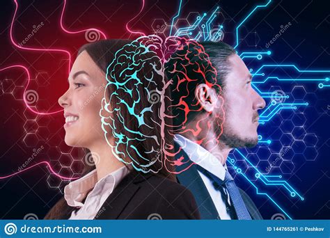 AI And Machine Learning Concept Stock Image Image Of Interactive Adult 144765261