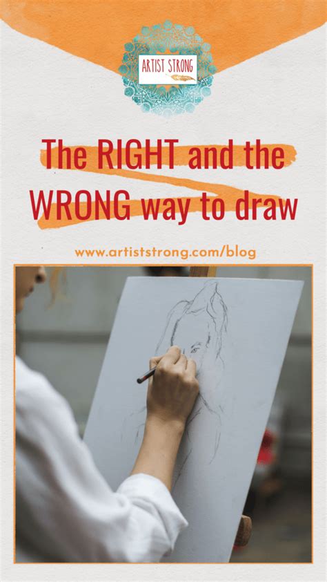 The Right And The Wrong Way To Draw Drawing From Life And Photo