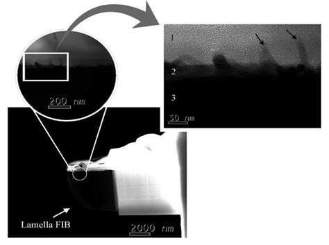 Haadf Stem Micrographs Displaying Matrix Fibre Interphase In