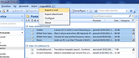 Microsoft Outlook Add In Logicaldoc