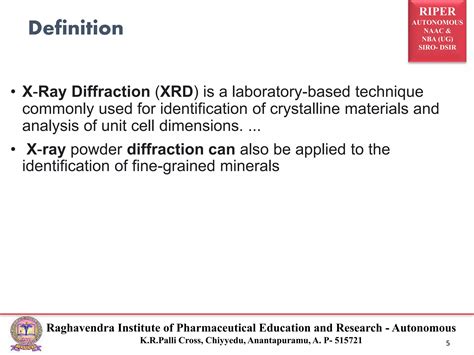 XRD Interpretation PPTX