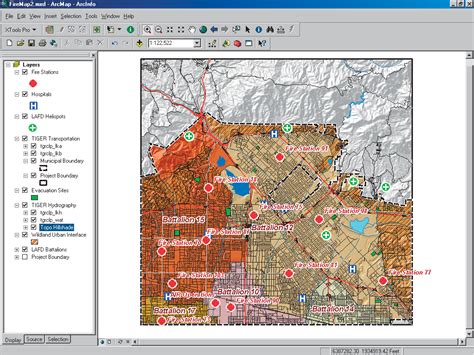 Fire Mapping With Arcgis Xtools Pro