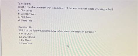 Solved Question 1 Which Of The Following Types Of Charts Is