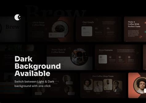 Brew Coffee Shop Keynote Presentation Incl Bar And Cafe Envato