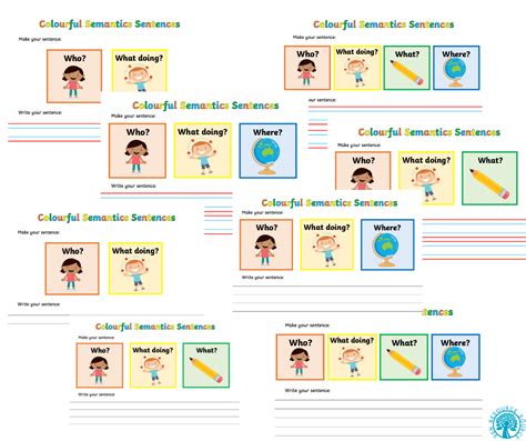 colourful semantics sentence support sen resource source