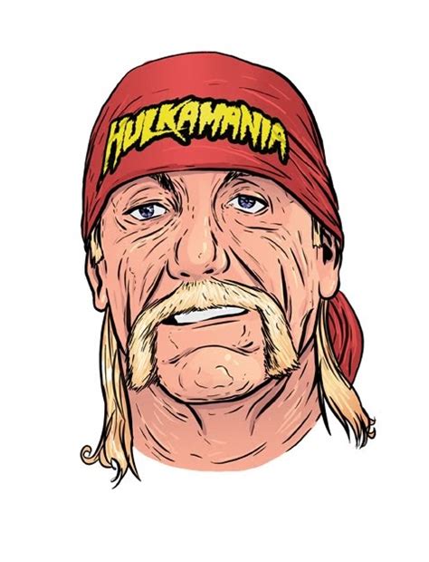 Hulk Hogan Drawing Free Download On Clipartmag
