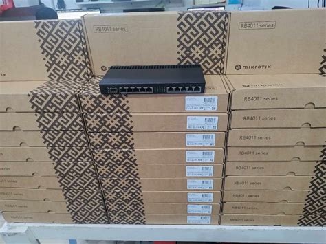 Mikrotik Rb4011igs Rm Powerful 10xgigabit Port Router With A Quad Core 1 4ghz Cpu 1gb Ram Sfp