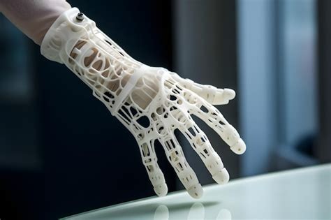 Premium Photo Bionic Prosthesis An Artificial Human Hand Created Using 3d Printing And