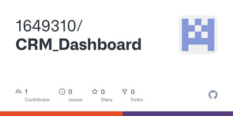 Github Crm Dashboard