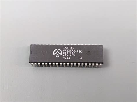 nos zilog z80 cpu 4mhz z0840004psc for vintage pc cp m ~ us stock for