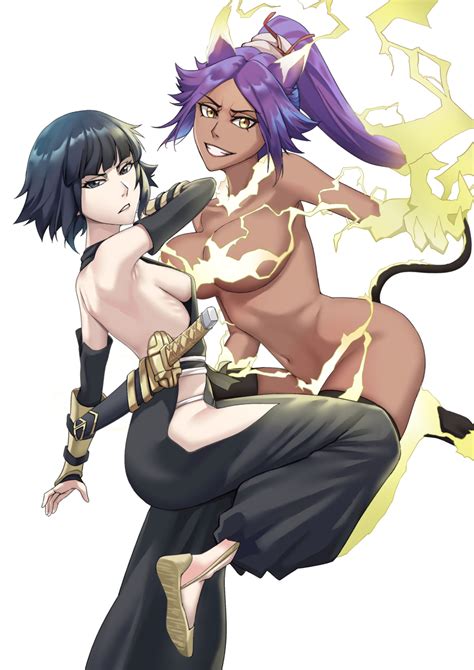 Sakuya Liao Kj Shihouin Yoruichi Sui Feng Bleach Bleach Sennen