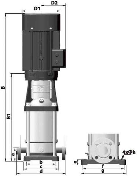 НАСОС Pvs 1 4 ВЕРТИКАЛЬНЫЙ МНОГОСТУПЕНЧАТЫЙ НАСОС Purity Pvs 1 4 ДЛЯ ПОВЫШЕНИЯ ДАВЛЕНИЯ И