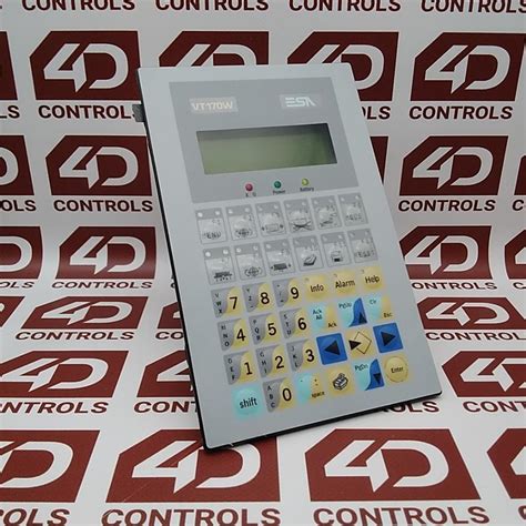 Vt170wa0000 Esa Operator Interface Panel 24vdc