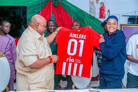 Governor Ademola Adeleke Receives Rasheedat Ajibade And Rofiat Imuran