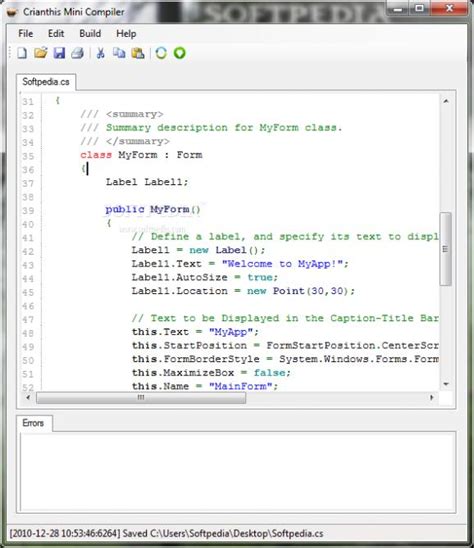 mini compiler download free windows 1 0 3968 38733 softpedia
