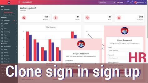 Hr System Management Admin Dashboard Clone Full Code Laravel 8