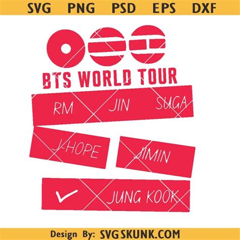 Bts 2026 World Tour Png Svg Bts World Tour 2026 Svg Kpop Png Svg