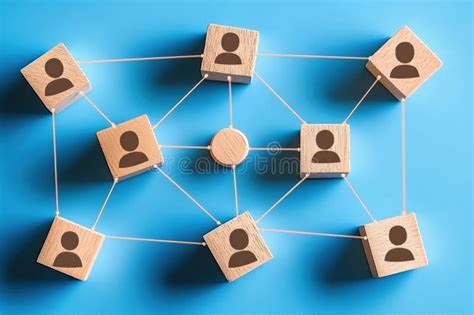 Networked Collaboration And Teamwork Stock Illustration Illustration Of Growth People 374468258