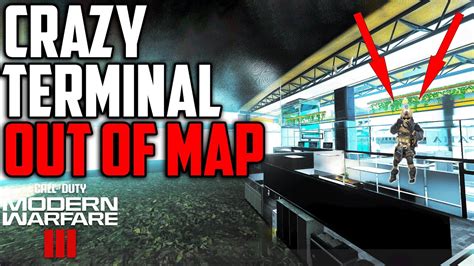 Modern Warfare Glitches NEW SOLO Walk In Out Of Map Glitch On Terminal YouTube