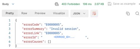 Invalid Session When Running Activate Rule From Groups Okta Api In Postman